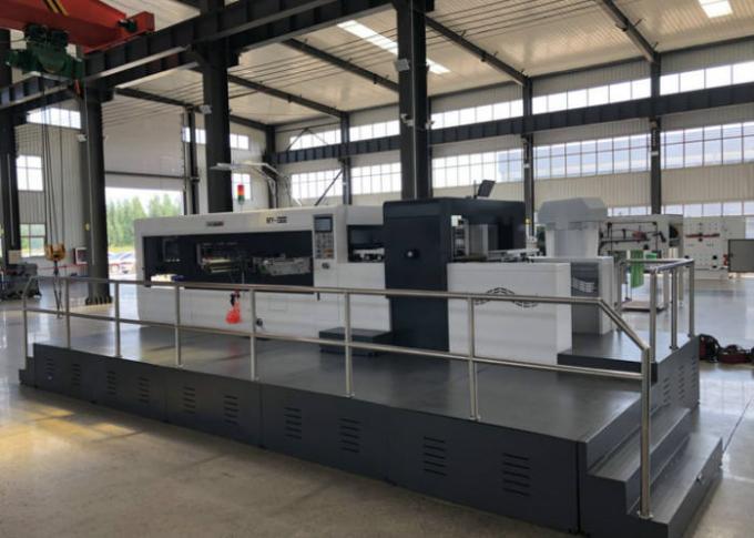 Corrugated Paper Carton Box Rotary Die Cutting Press Machine For Cardboard