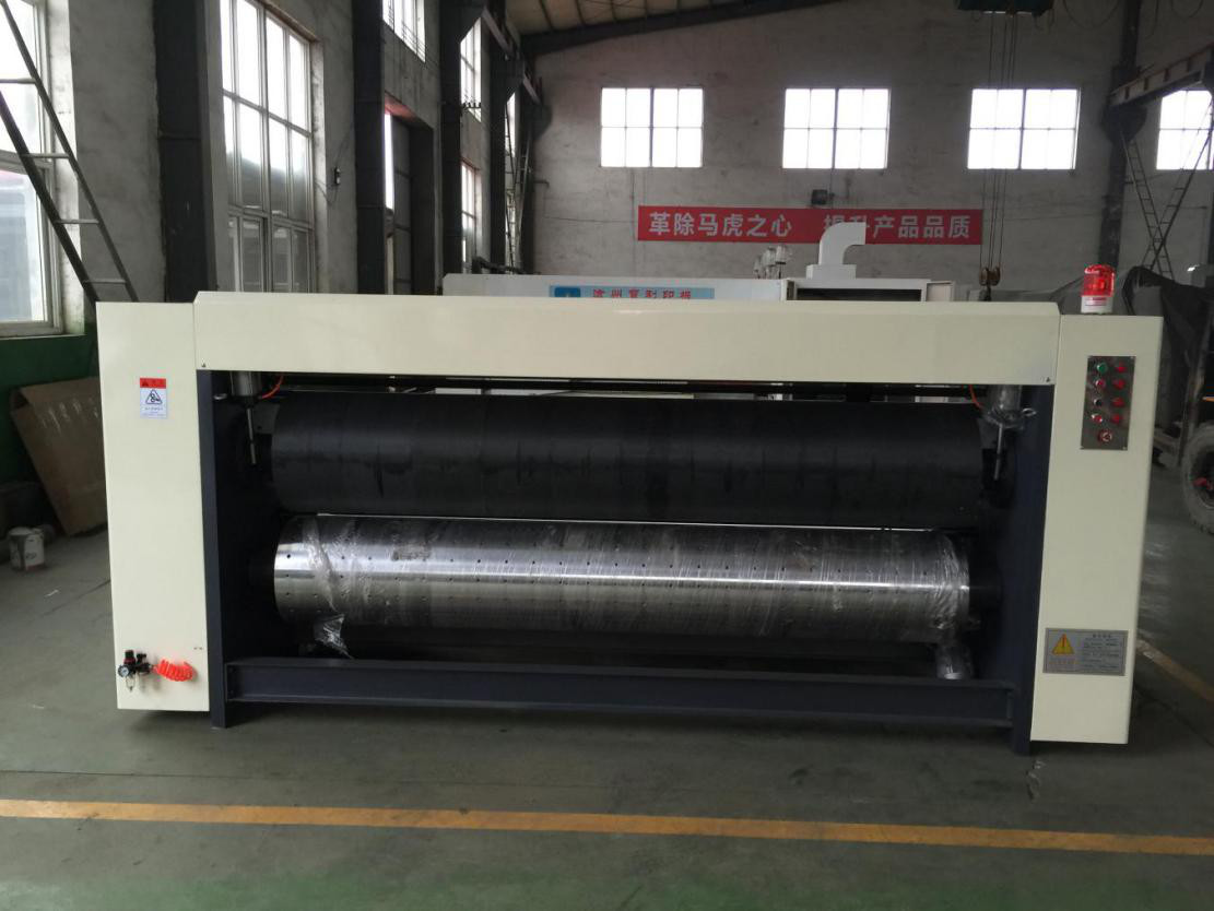 2400 Model Rotary Die Cutter Machine , Corrugated Board Cutting Machine ...