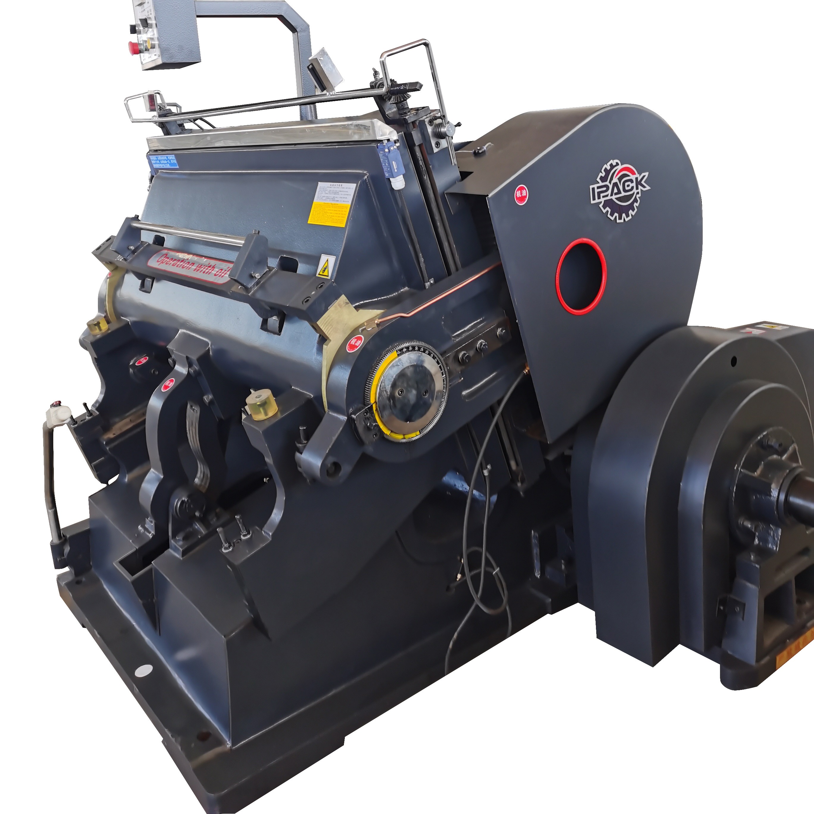 ML Model Manual Creasing And Die Cutting Machine For Corrugated ...
