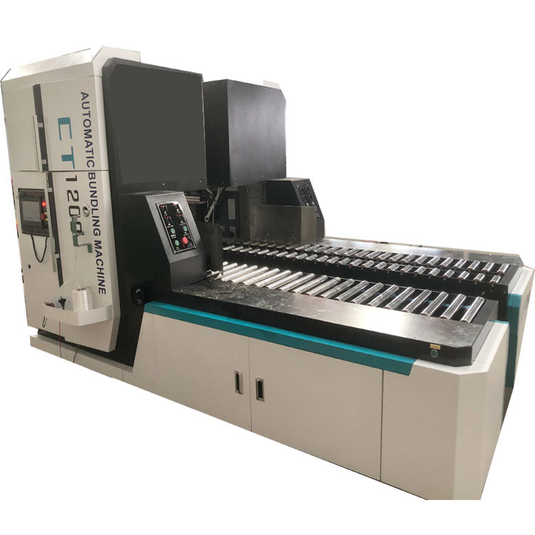 2 Ton Packing Carton Box Strapping Machine 500-1000mm Feed Length 0 ...