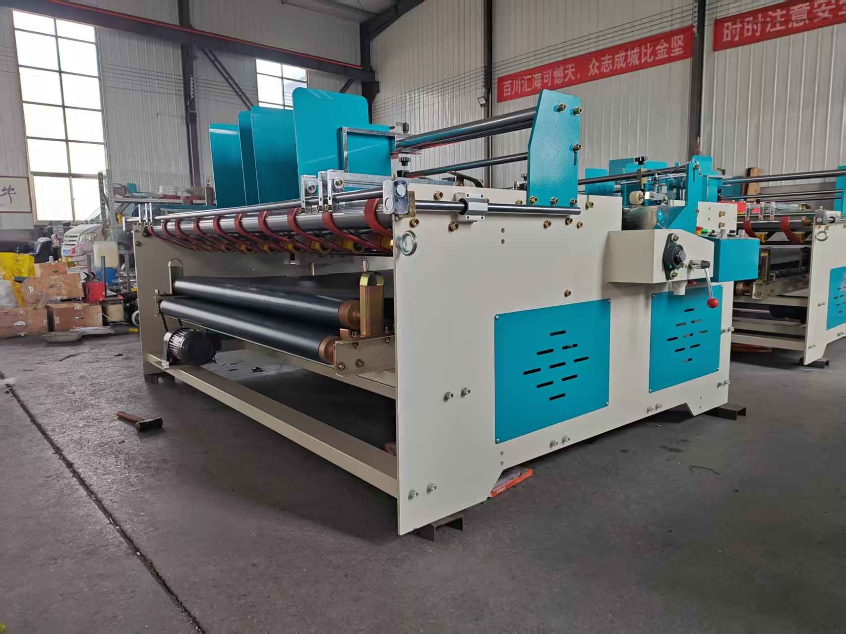 PG2000 Semi Auto Press Model Corrugated Carton Box Gluing Machine 220 ...