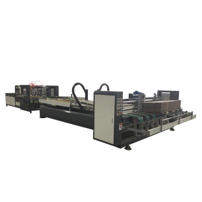 2200 5 Layer Corrugated Box Folder Gluer Automatic Dispensing Coating